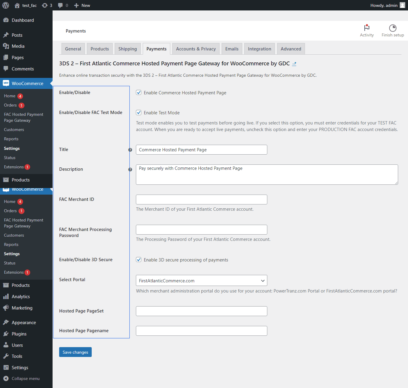 How to set up Hosted Payment Page Gateway | Genius Digital Commerce